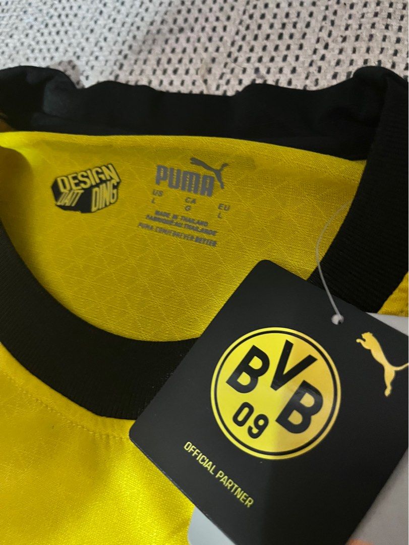 Borussia Dortmund 2023-2024 Home Kit (Reus) Nameset, Men's Fashion ...
