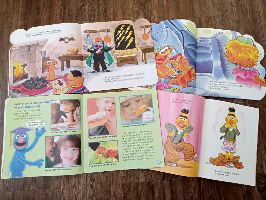 Buku Sesame Street collection, Buku & Alat Tulis, Buku Anak-Anak di ...