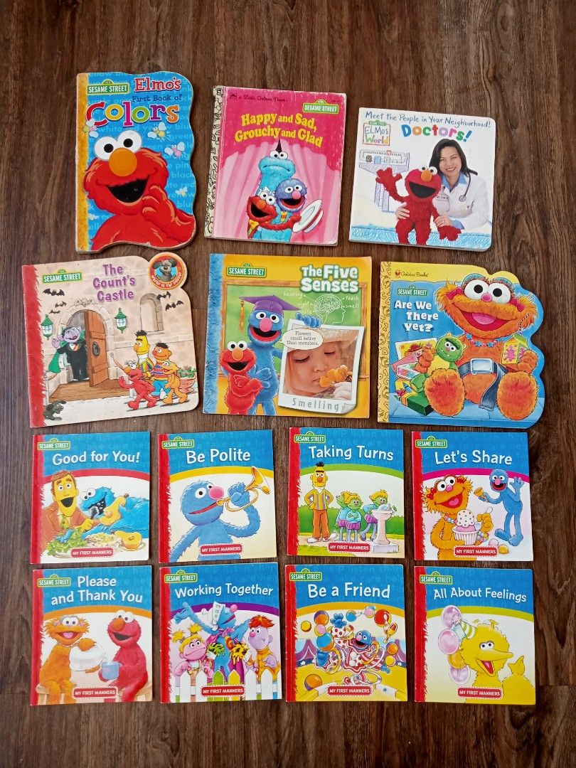 Buku Sesame Street collection, Buku & Alat Tulis, Buku Anak-Anak di ...