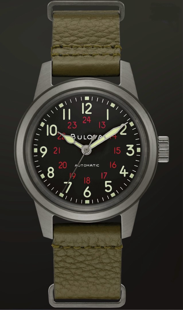Bulova Hack Watch, Men's Fashion, Watches & Accessories, Watches on ...