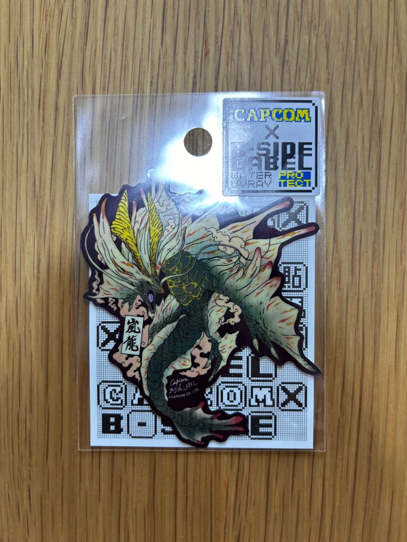 CAPCOM x B-SIDE Sticker Monster Hunter Amatsu Ukiyo-e, Hobbies & Toys ...