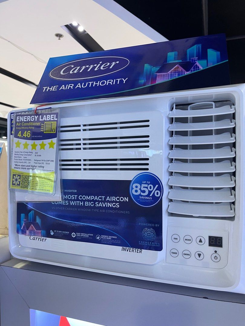 Carrier window type, TV & Home Appliances, Air Conditioning and Heating ...