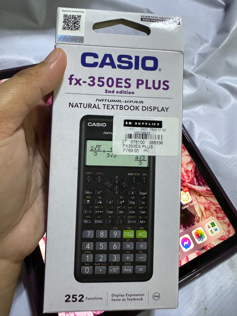 Casio Calculator fx-350ES PLUS 2nd edition, Computers & Tech, Office & Business Technology on ...