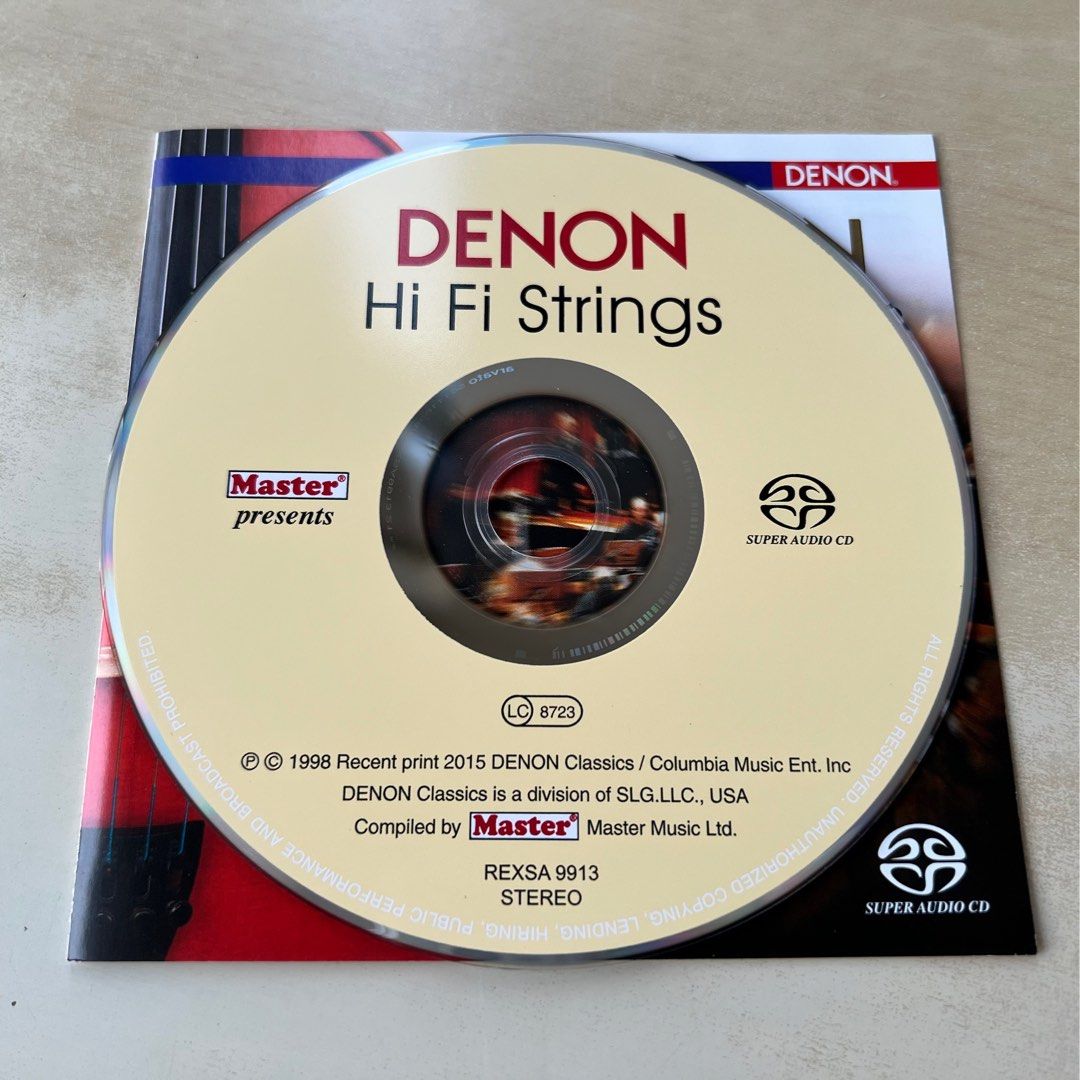 CD｜Denon Hi Fi 小提琴弦樂集 (雙層 SACD) / Denon Hi Fi Strings, 興趣及遊戲, 音樂、樂器 ...