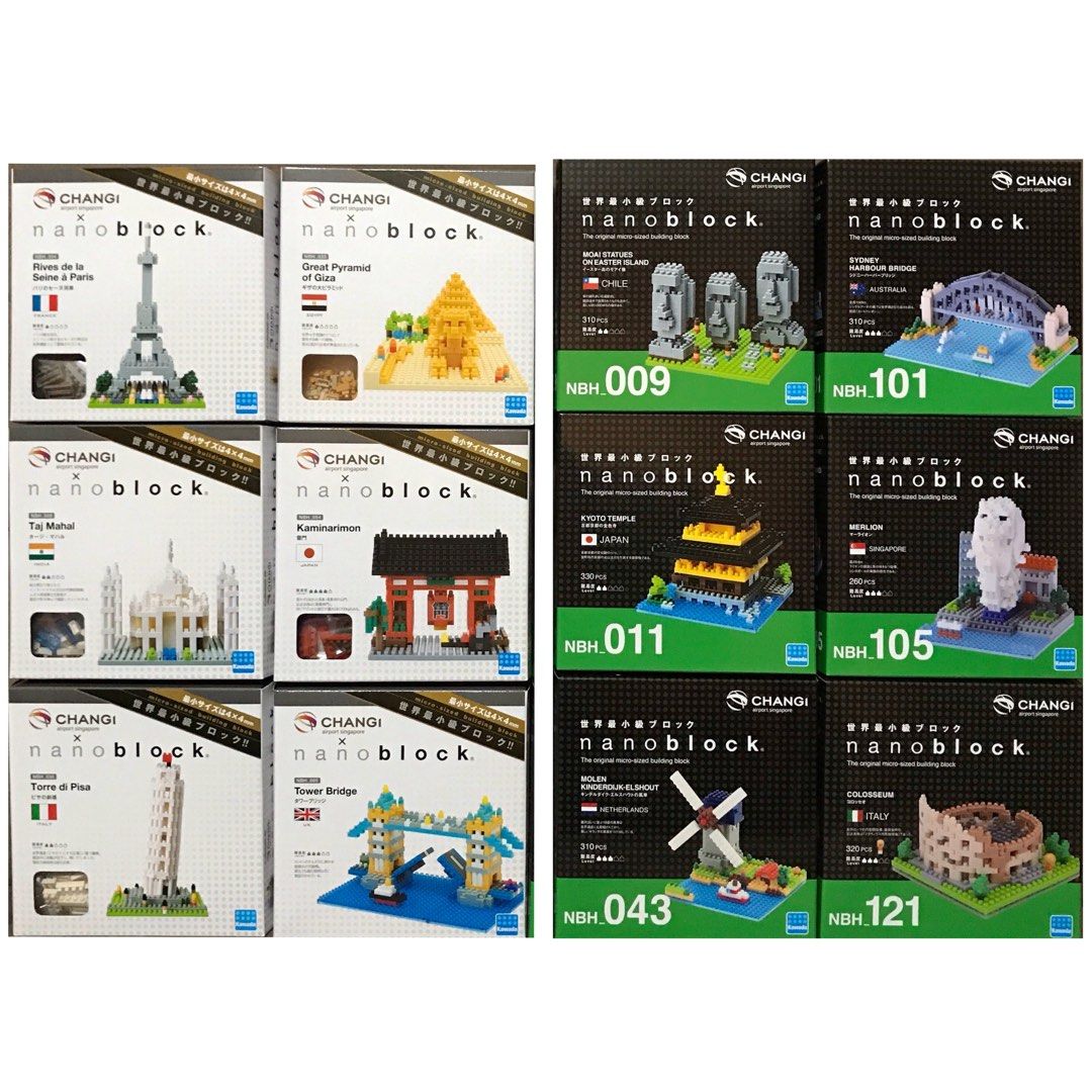Changi Airport Nanoblock, Hobbies & Toys, Toys & Games on Carousell