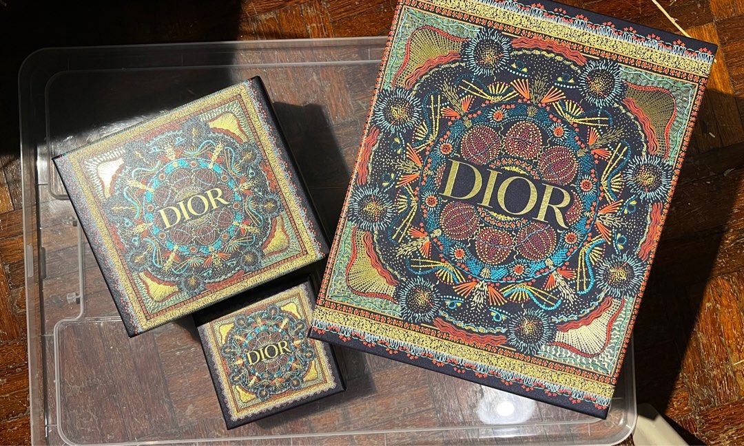 Christian Dior limited edition boxes set of 3, Hobbies & Toys ...