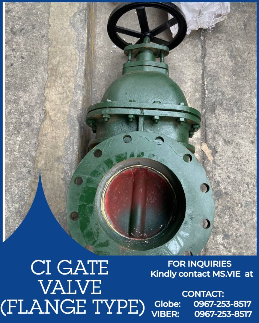 CI GATE VALVE ( FLANGE TYPE ), Commercial & Industrial, Industrial ...