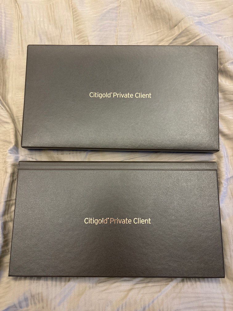 Citigold Citibank Private Client Debit Card Empty Box, Hobbies & Toys ...