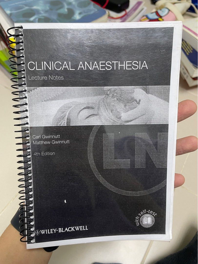 Clinical Anaesthesia, Hobbies & Toys, Books & Magazines, Textbooks on ...