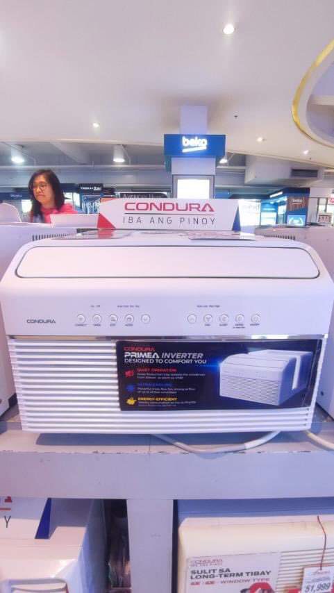 CONDURA WINDOW TYPE INVERTER AIR CONDITIONER, TV & Home Appliances, Air ...