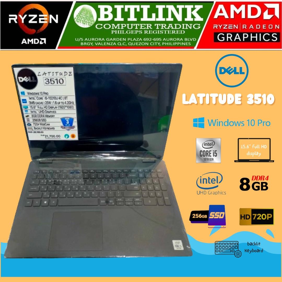 DELL LATITUDE 3510, Computers & Tech, Laptops & Notebooks on Carousell