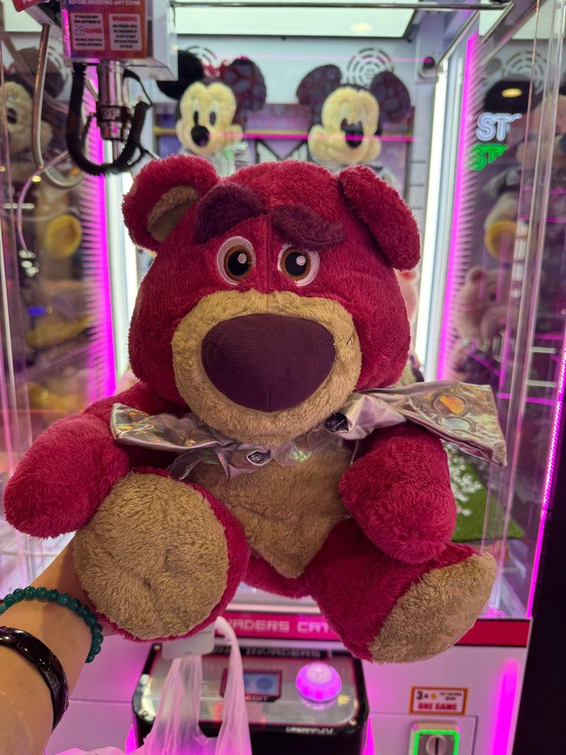 Disney100 Lotso Pink Bear, Hobbies & Toys, Toys & Games on Carousell