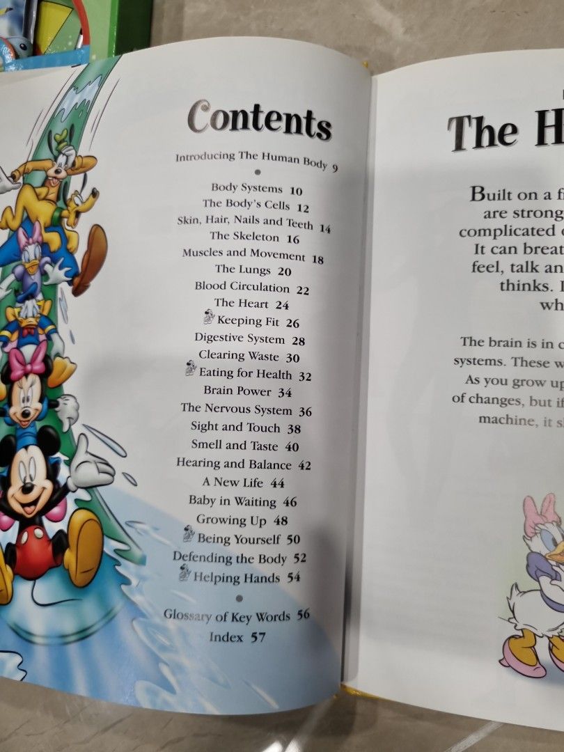Disney Human Body book, Hobbies & Toys, Books & Magazines, Children's ...