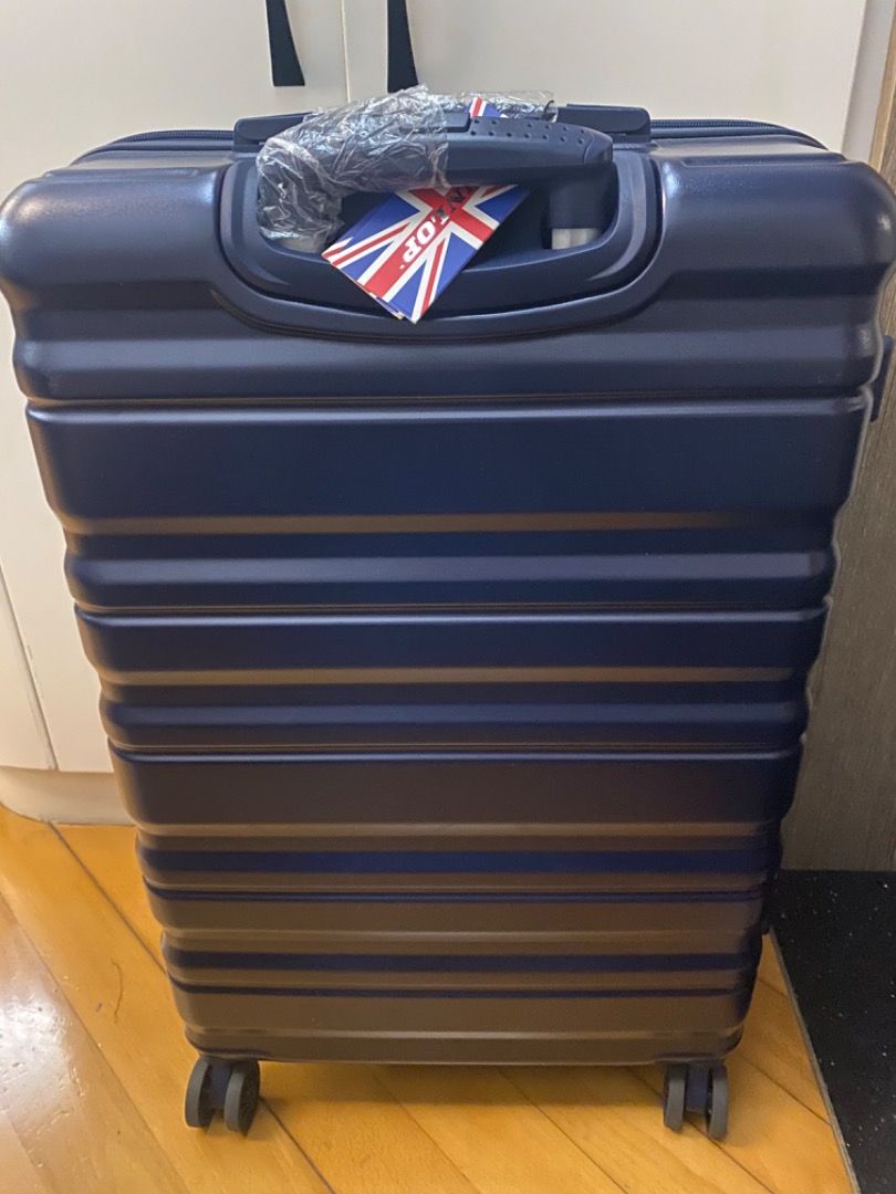 Dunlop 20” 7kg hand carry cabin baggage suitcase luggage TSA lock 360 ...