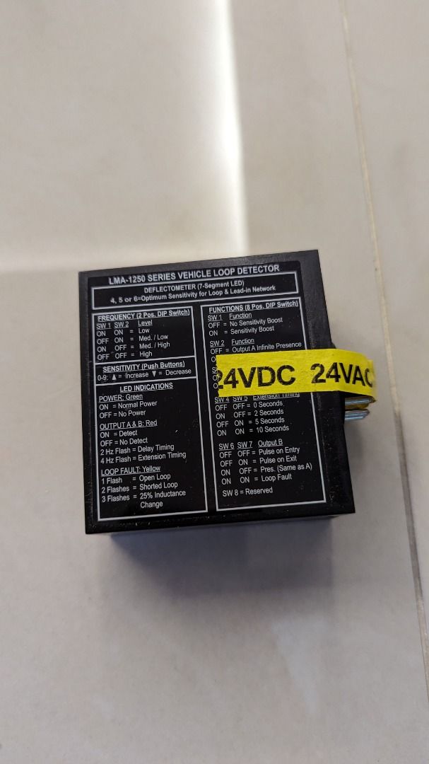 Edi Inductive Loop Detector 24vdc Lma1250 Lv Computers And Tech Parts