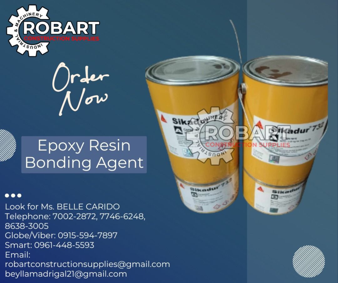 Epoxy Resin Bonding, Commercial & Industrial, Construction Tools & Equipment on Carousell