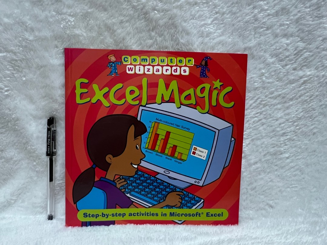 Excel Magic (Microsoft Excel Book for Kids), Hobbies & Toys, Books ...