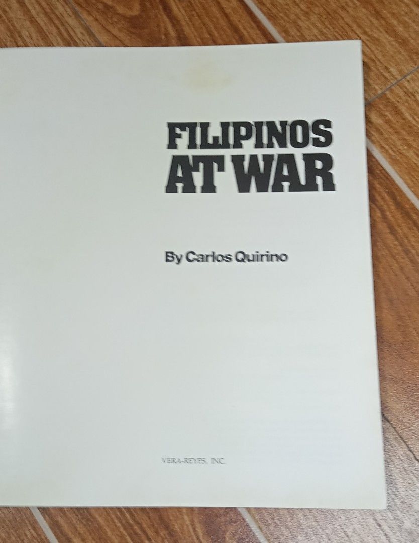 FILIPINOS AT WAR, Hobbies & Toys, Memorabilia & Collectibles, Vintage ...