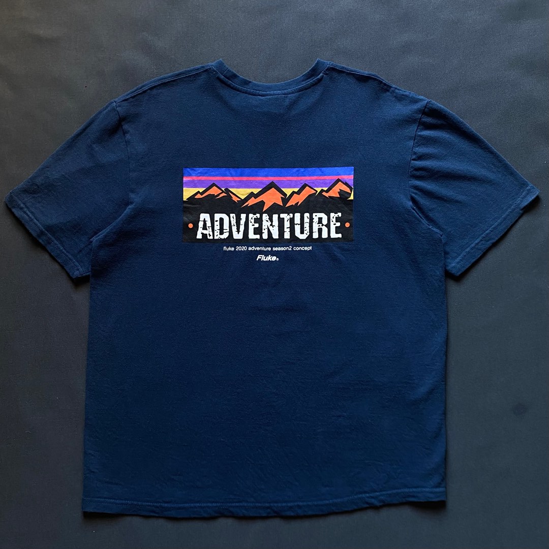 Fluke ‘Mountain Adventure’ Tee, Men's Fashion, Tops & Sets, Tshirts ...