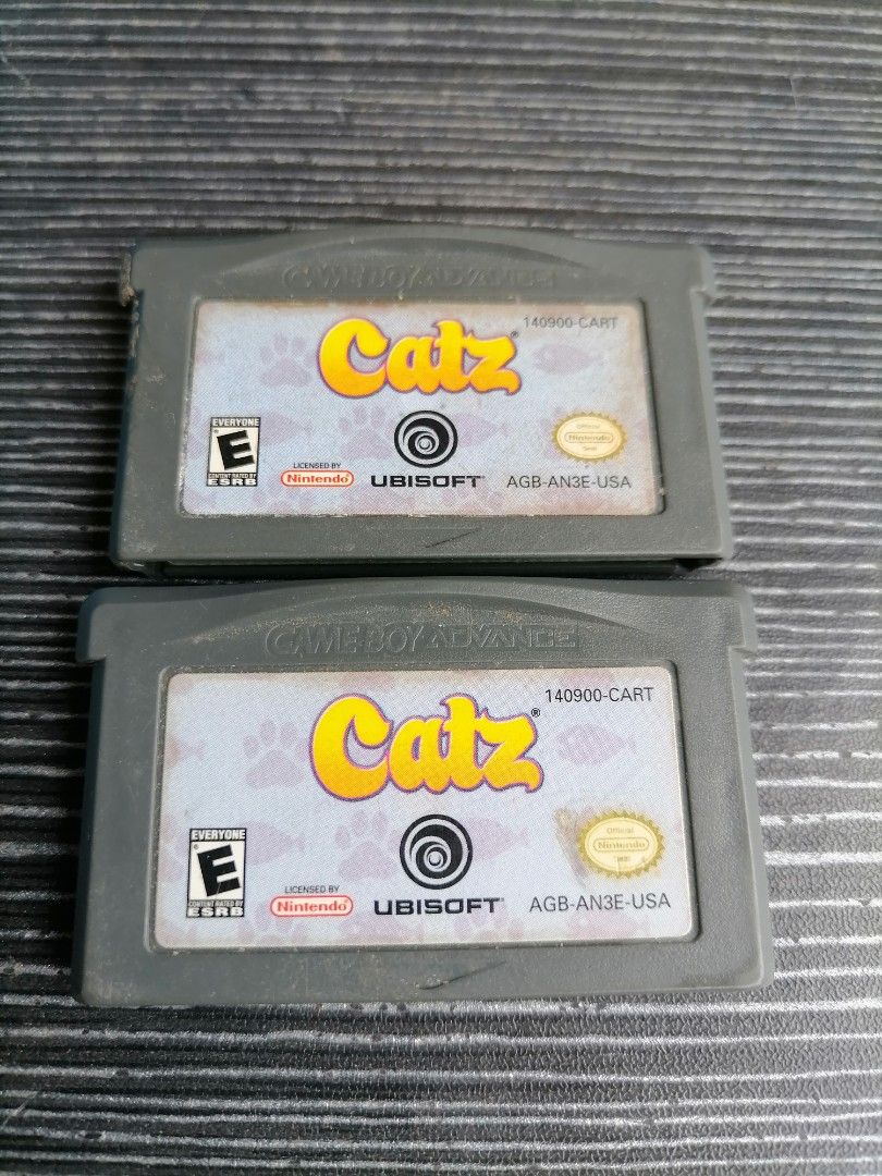 Gameboy advance game Catz(original), Video Gaming, Video Games ...