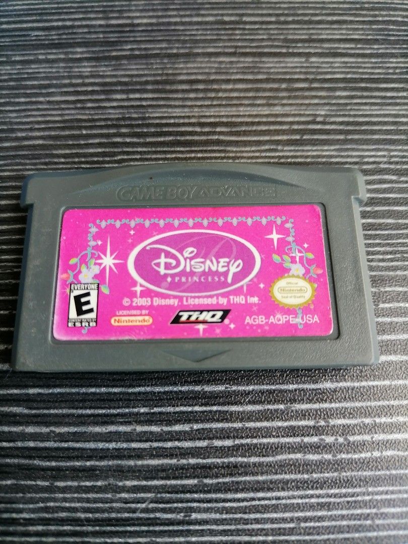Gameboy advance game Disney princess (original), Video Gaming, Video ...