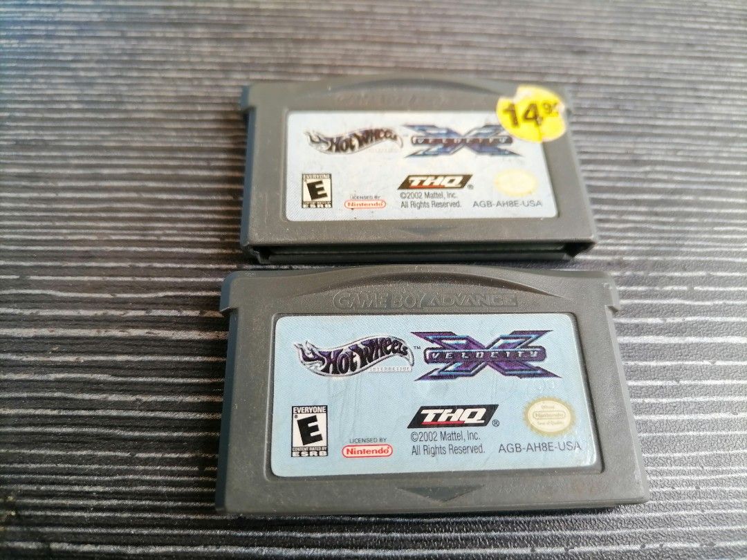 Gameboy advance game Hot wheels velocity x (original), Video Gaming ...