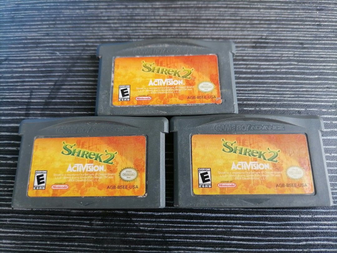 Gameboy advance game Shrek 2 (original), Video Gaming, Video Games ...