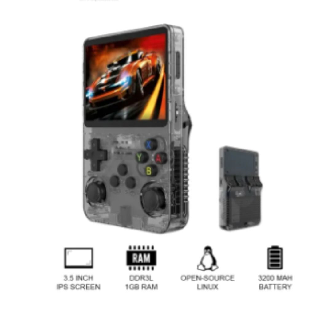 Gigaware R36S|R35S+ Retro Video Gaming Handheld Console Linux System ...