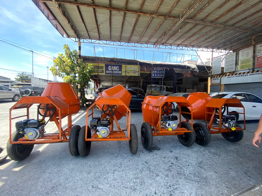 HEAVY DUTY ONE BAGGER CEMENT MIXER W/ YAMATO GAS ENGINE 7.5HP ...