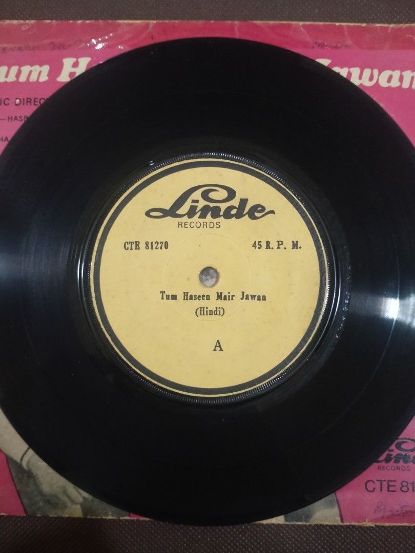 HINDI BOLLYWOOD TUM HASEEN MAIN JAWAN 7"EP 45S, Hobbies & Toys, Music & Media, CDs & DVDs on ...