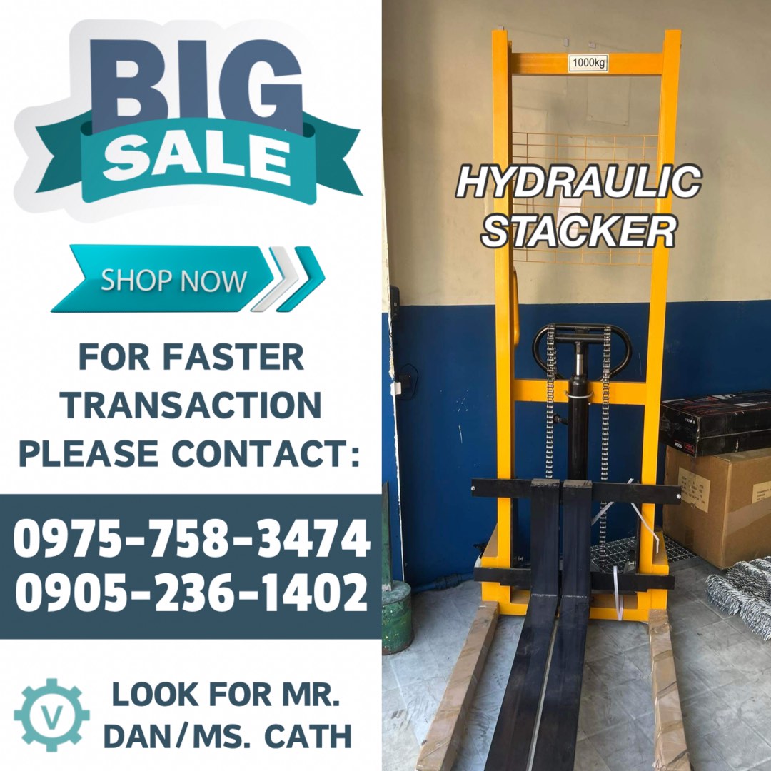 Hydraulic Stacker, Commercial & Industrial, Construction Tools ...
