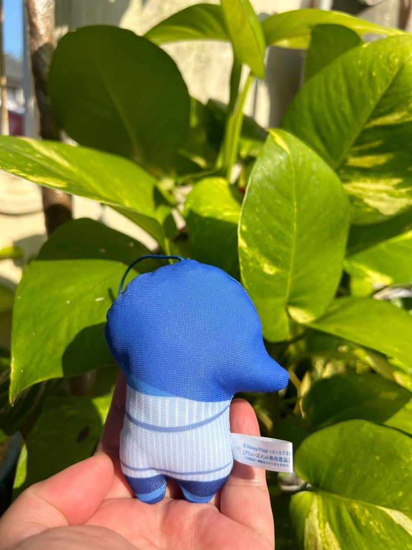 Inside out cute sadness plush keychain, Hobbies & Toys, Toys & Games on ...