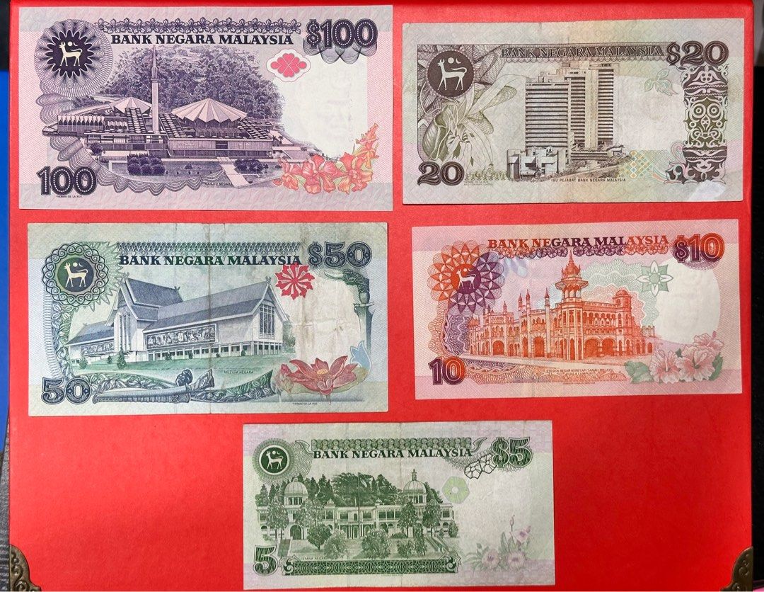 JJ89 - 7th series RM100,RM50, RM10 & RM5 and 6th Series RM20, Hobbies ...