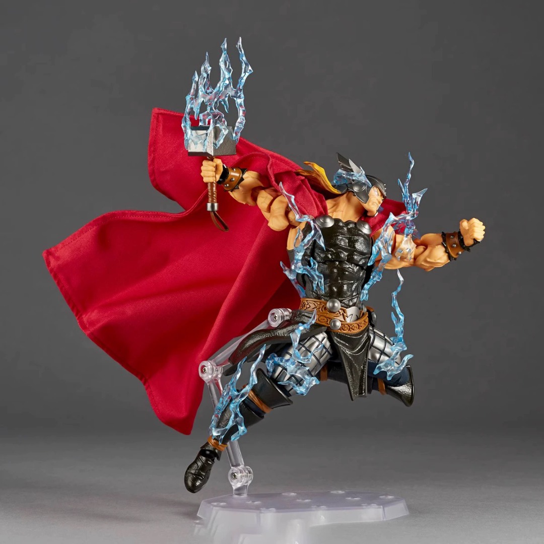 Kaiyodo Revoltech Amazing Yamaguchi Marvel Thor Figure toy, Hobbies ...