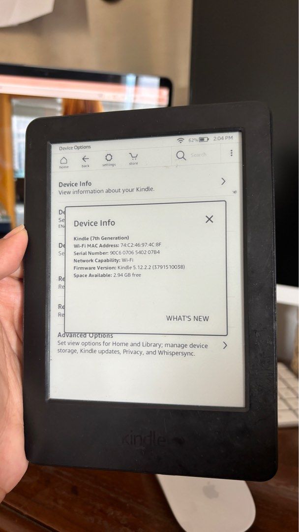 Kindle 7th gen, Mobile Phones & Gadgets, E-Readers on Carousell
