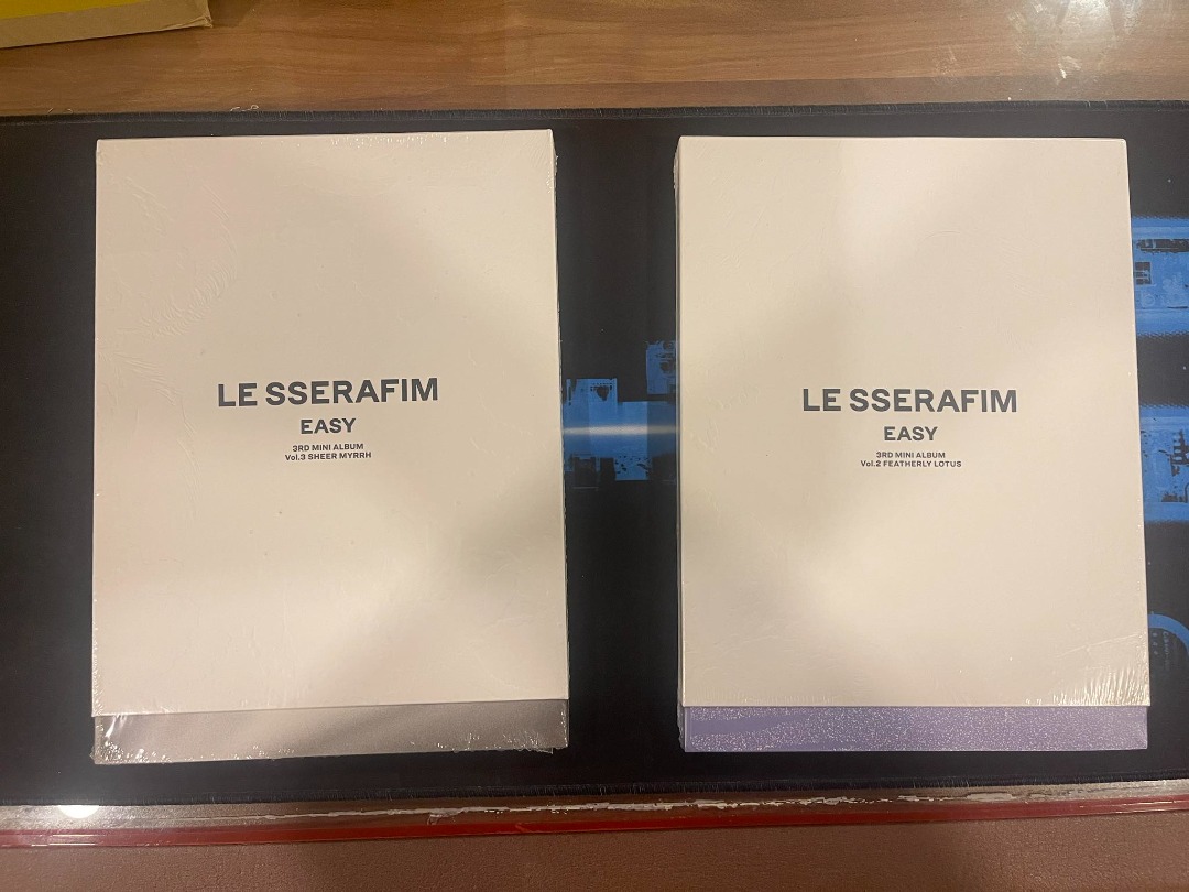 LESSERAFIM Easy Album, Hobbies & Toys, Music & Media, CDs & DVDs on ...