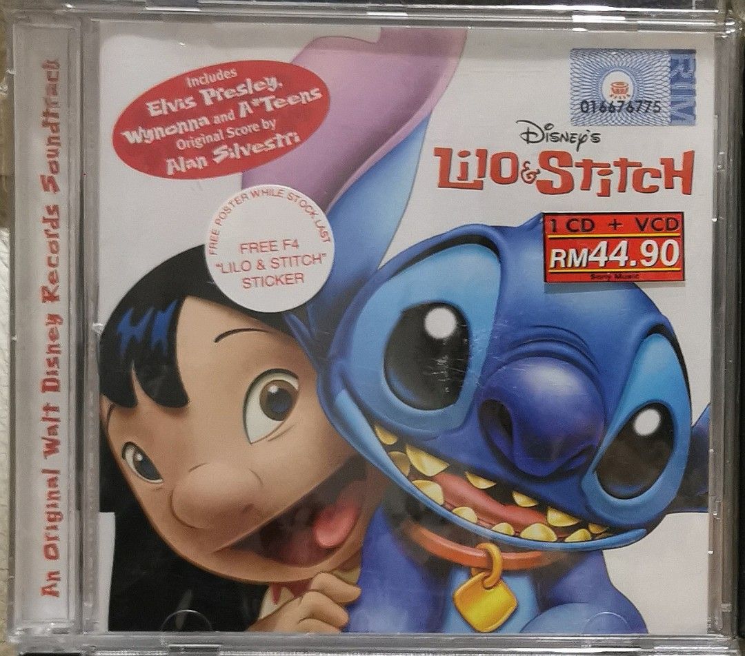 Lilo And Stitch Ost Hobbies And Toys Music And Media Cds And Dvds On Carousell