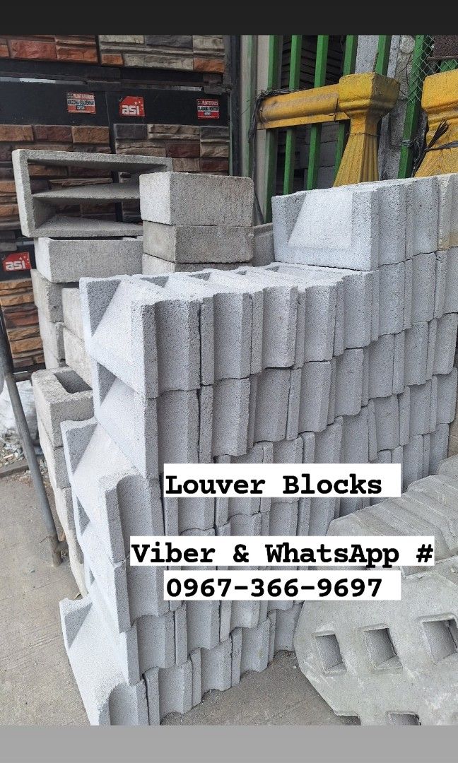LOUVER BLOCKS, Commercial & Industrial, Construction & Building ...