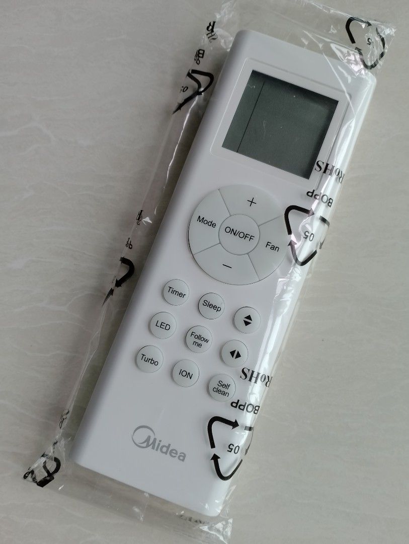 Midea aircon remote control, TV & Home Appliances, Portable Air ...