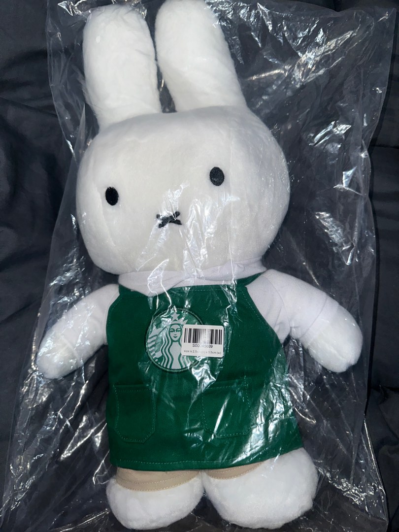 Miffy Starbucks Plush, Hobbies & Toys, Memorabilia & Collectibles, Fan Merchandise on Carousell