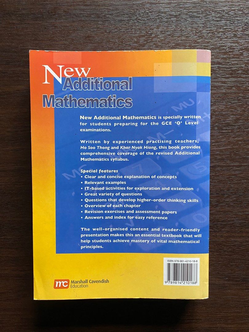 New Additional Mathematics, Hobbies & Toys, Books & Magazines ...