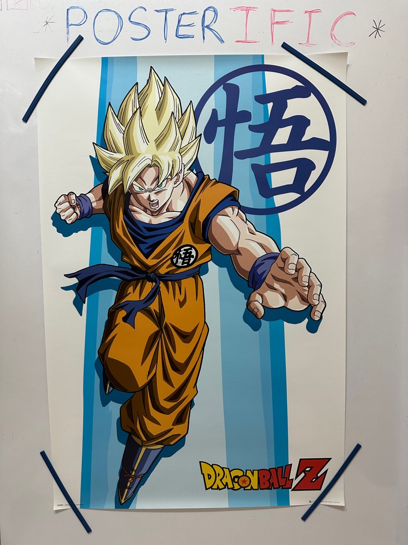 [NEW] Dragon Ball Z (SS Goku) - Poster (61 cm X 91.5 cm) [AMG-01-FP4093 ...