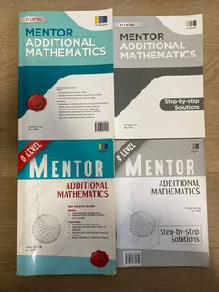(CHEAP!!!) MENTOR MATHEMATICS SECONDARY 3 4 EXPRESS NEW ASSESSMENT BOOK ...