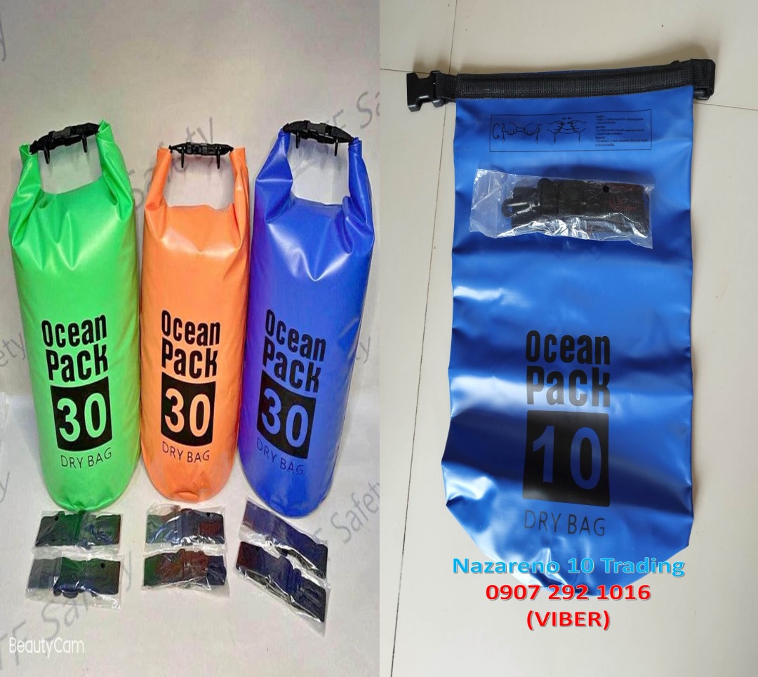 Ocean pack Dry bag 10Liters 14, Sports Equipment, Sports & Games, Water ...