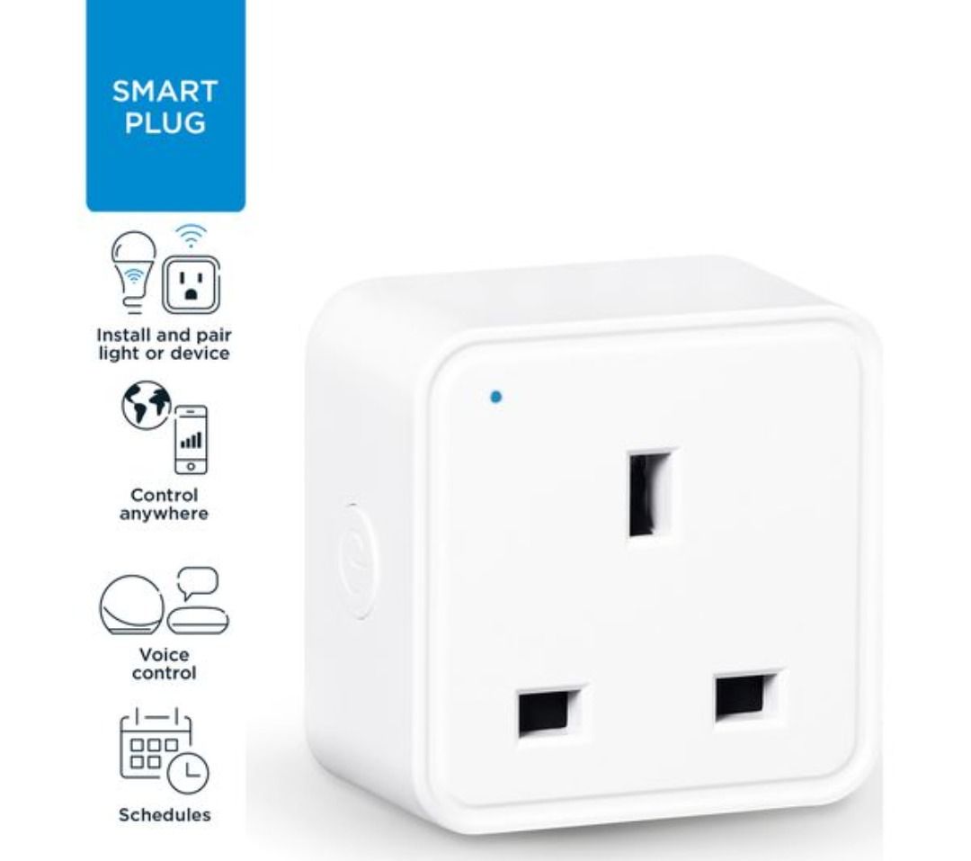 Philips WIZ smart 3pin plug, TV & Home Appliances, Electrical, Adaptors ...