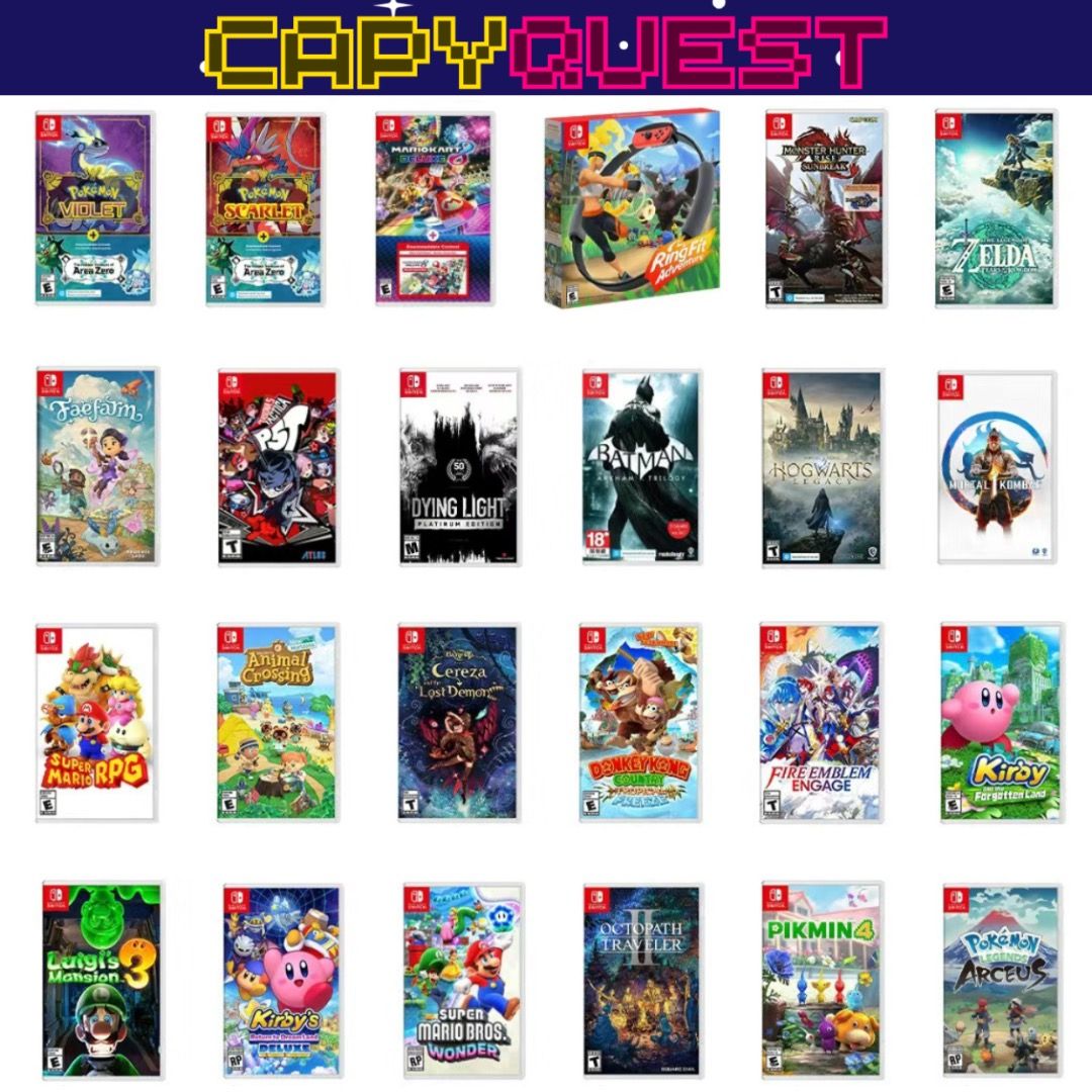 PHYSICAL GAME TOP new NINTENDO