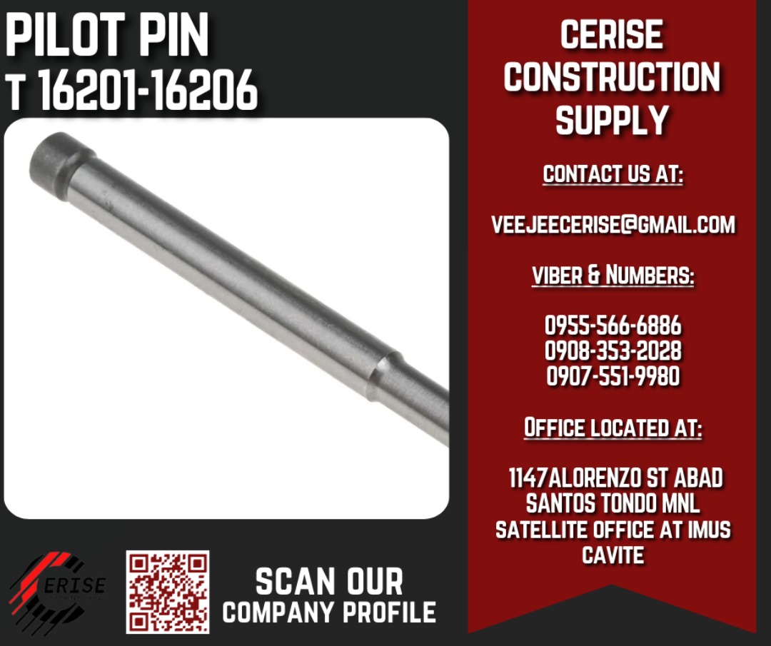 PILOT PIN, Commercial & Industrial, Construction & Building Materials ...