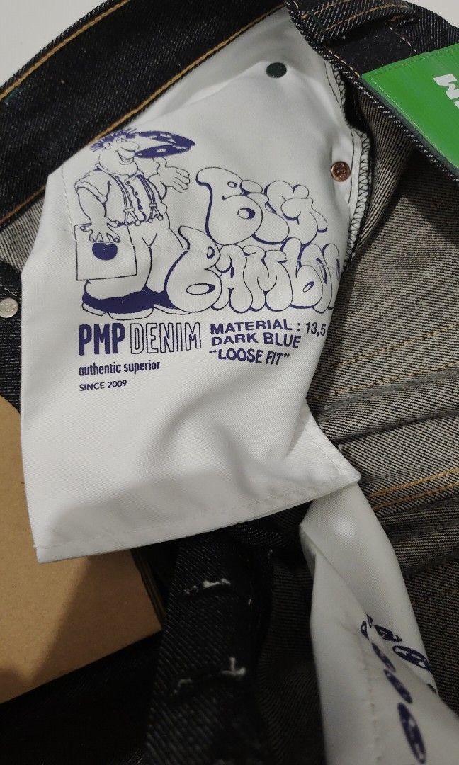 Pmp denim thaistick, Fesyen Pria, Pakaian , Bawahan di Carousell