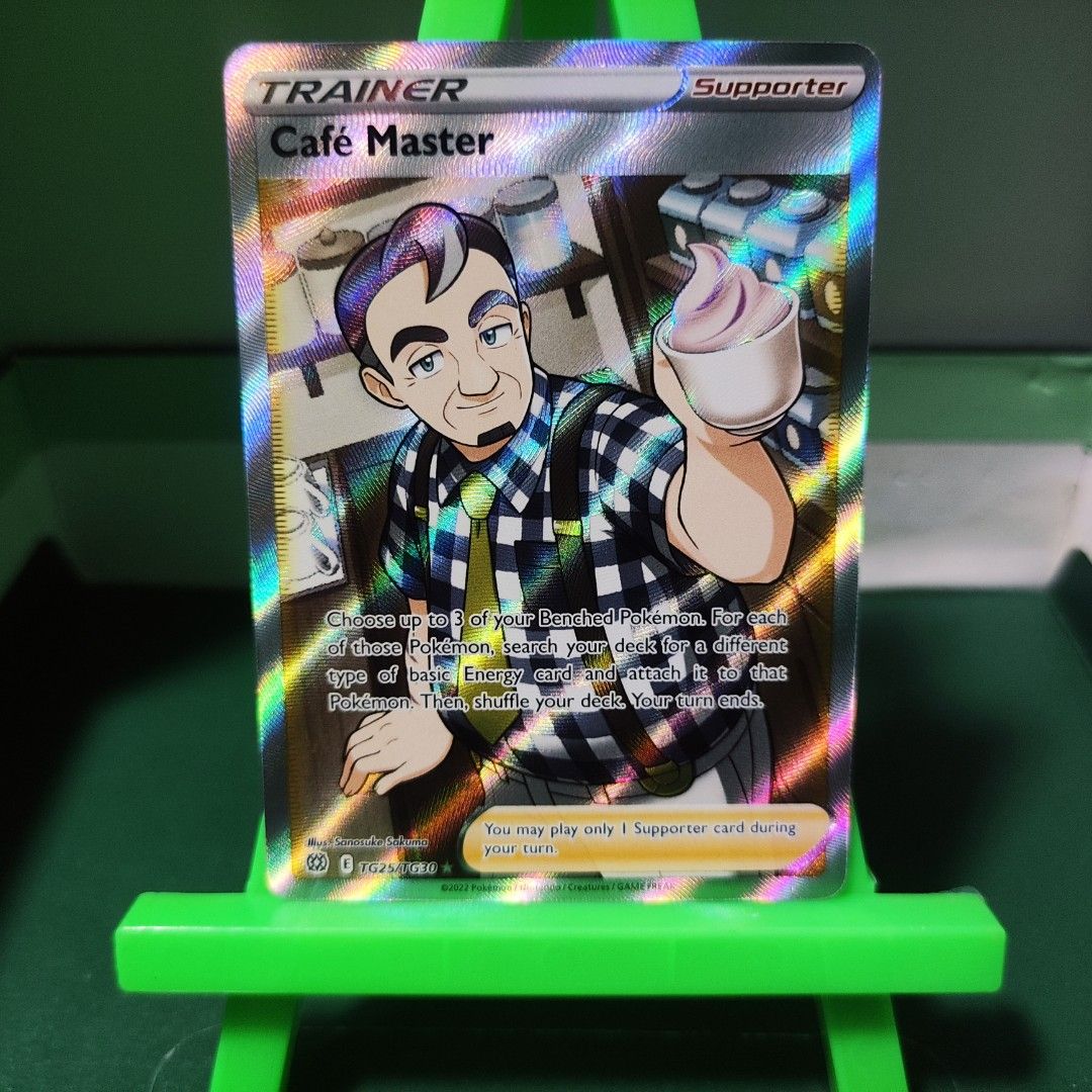 Pokemon TCG - Cafe Master Full Art, Hobbies & Toys, Toys & Games on ...