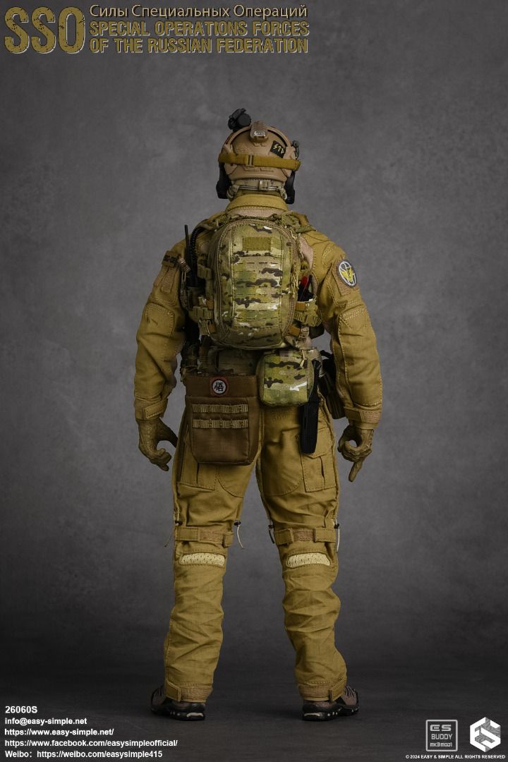 【全新現貨 In Stock】1/6 Easy&Simple 26060S Russian Special Operations Forces ...